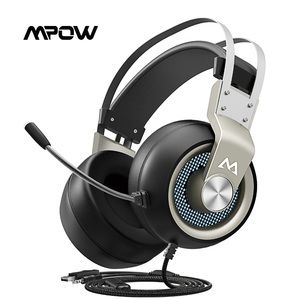 Mpow | Headphones | Mpow Universal Led Wired Gaming Suspended Over Ear ...